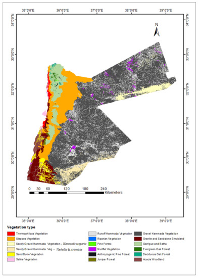 A State-of-the-Art Vegetation Map for Jordan: A New Tool for ...