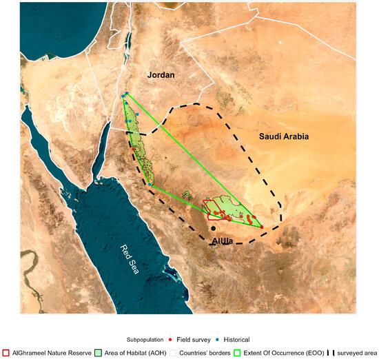 Updating the Distribution and Conservation Status of the Endemic ...