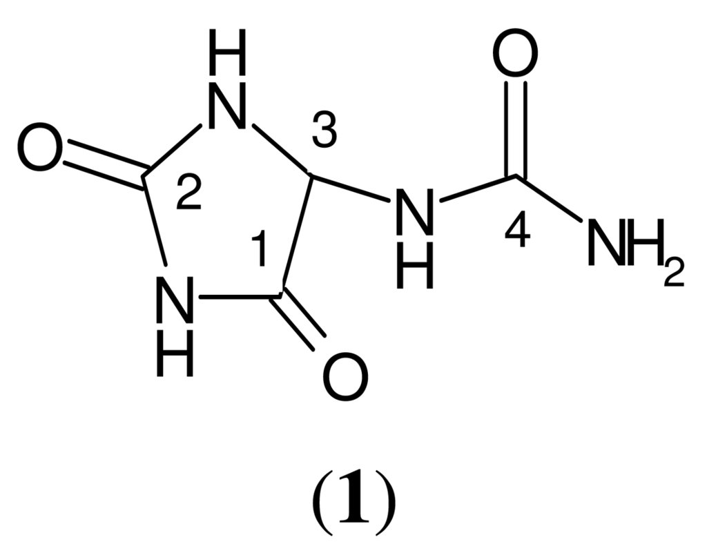Crystal Structure Characterization of Natural Allantoin from Edible ...