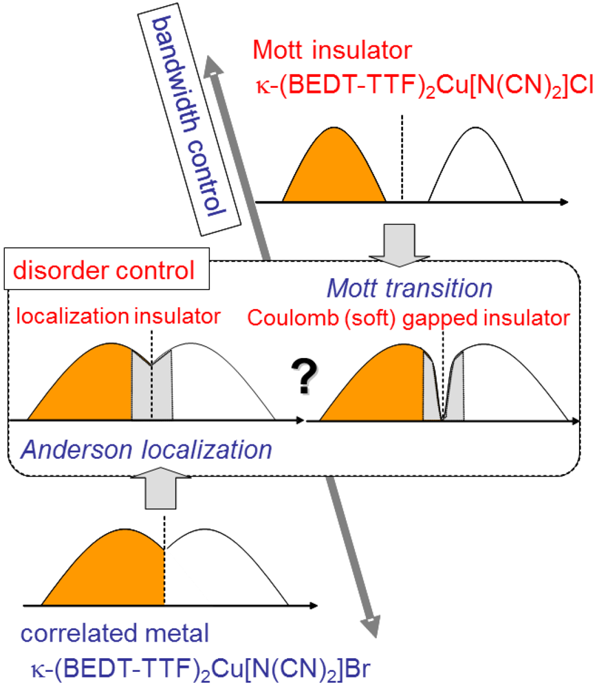Mott-Anderson Transition in Molecular Conductors: Influence of Randomness on Strongly Correlated ...