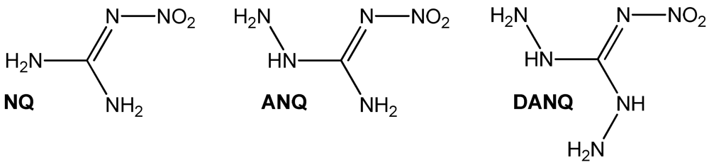 Inorganic Amino-Nitro-Guanidinium Derivatives
