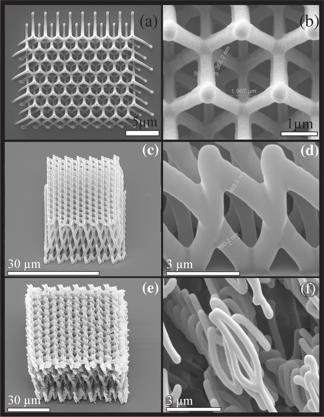 Band Structure of Photonic Crystals Fabricated by Two-Photon Polymerization