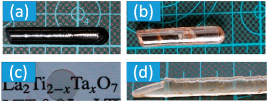 Growth and Dielectric Properties of Ta-Doped La2Ti2O7 Single Crystals