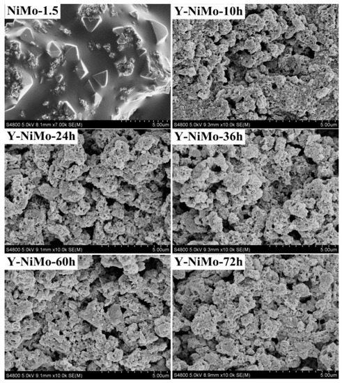 Acid Modification of the Unsupported NiMo Catalysts by Y-Zeolite ...
