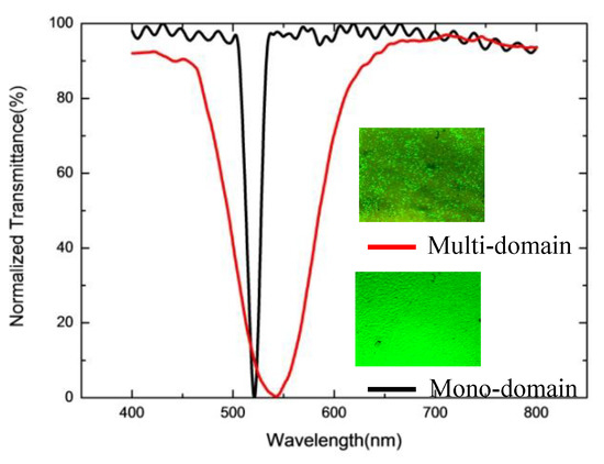 Multi-Wavelength Filters of Templated Blue Phase Liquid Crystal