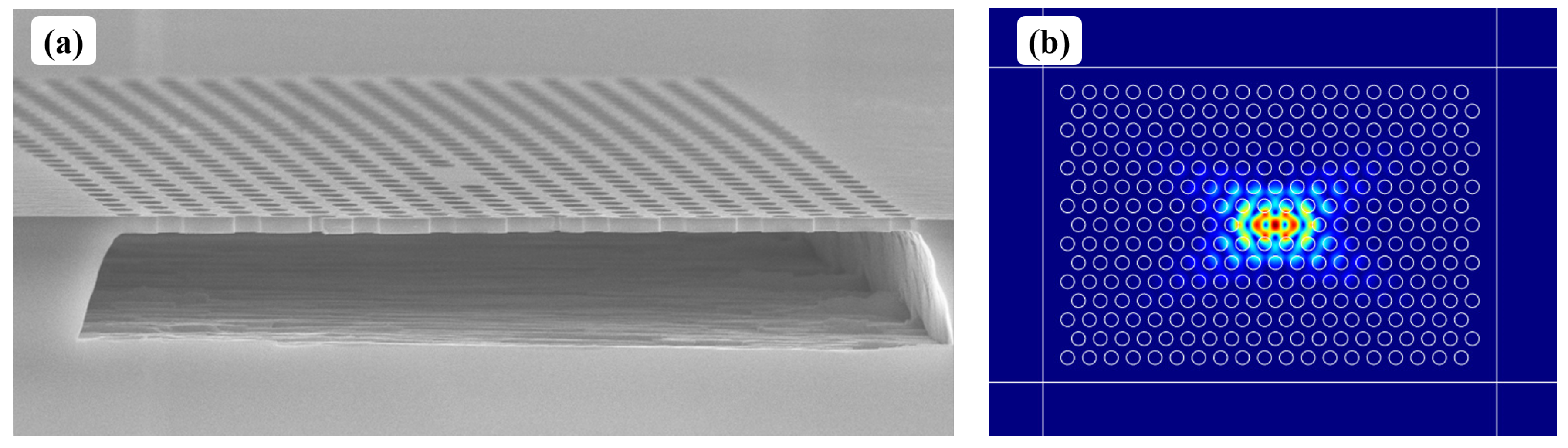 Photonic Crystal Cavity-Based Intensity Modulation for Integrated Optical Frequency Comb Generation