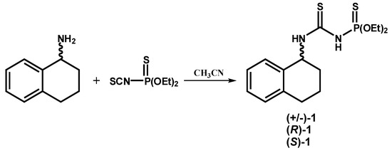 Chirality Control in Crystalline Ni(II) Complexes of Thiophosphorylated ...