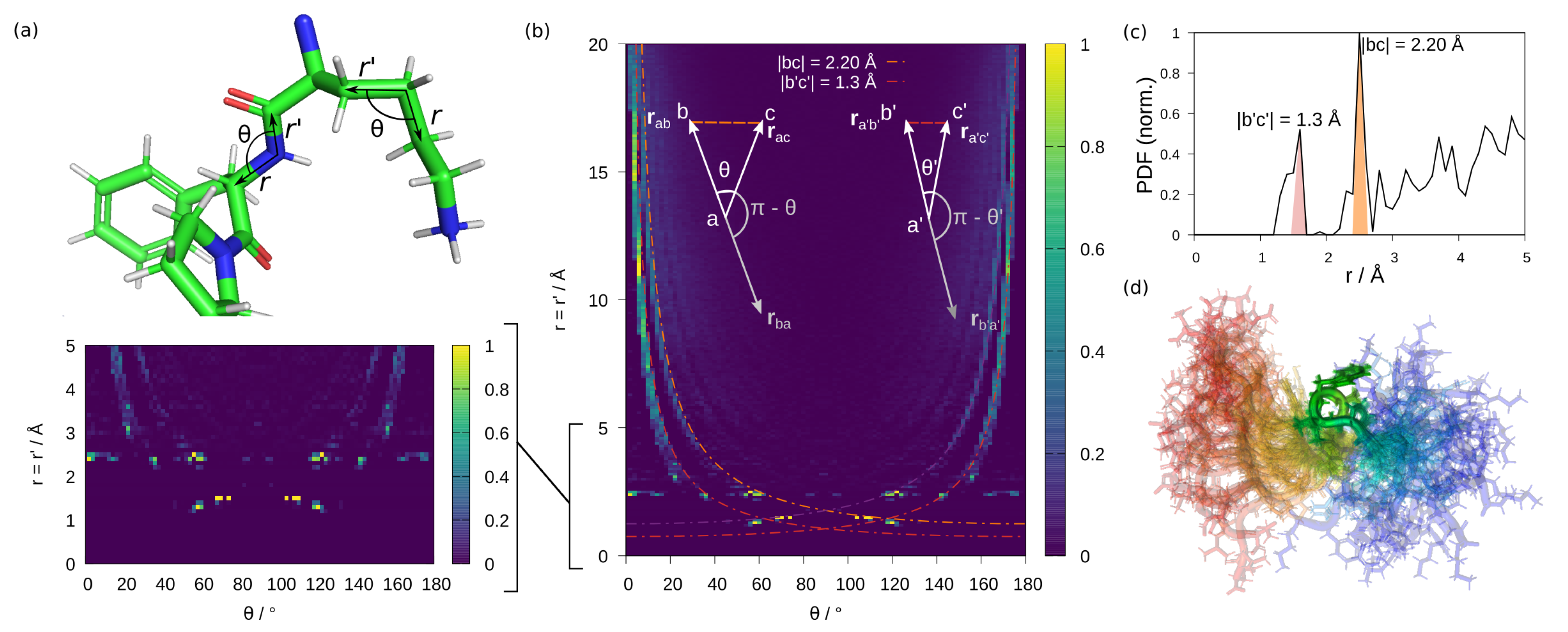 The Sensitivity of the Pair-Angle Distribution Function to Protein ...
