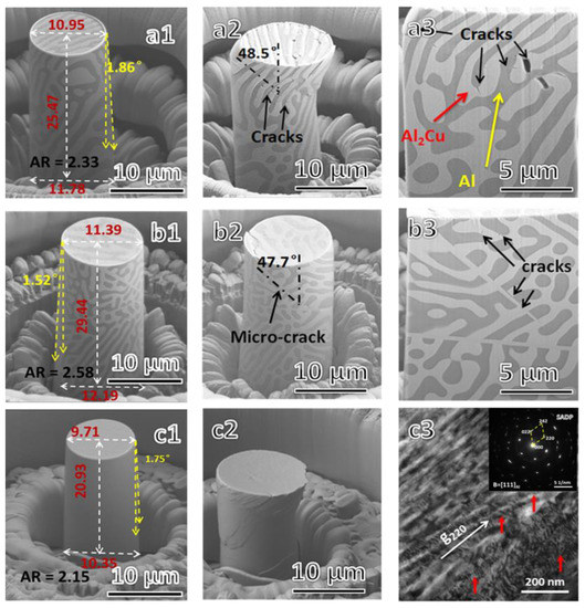 Mechanical Behavior of Al–Al2Cu–Si and Al–Al2Cu Eutectic Alloys
