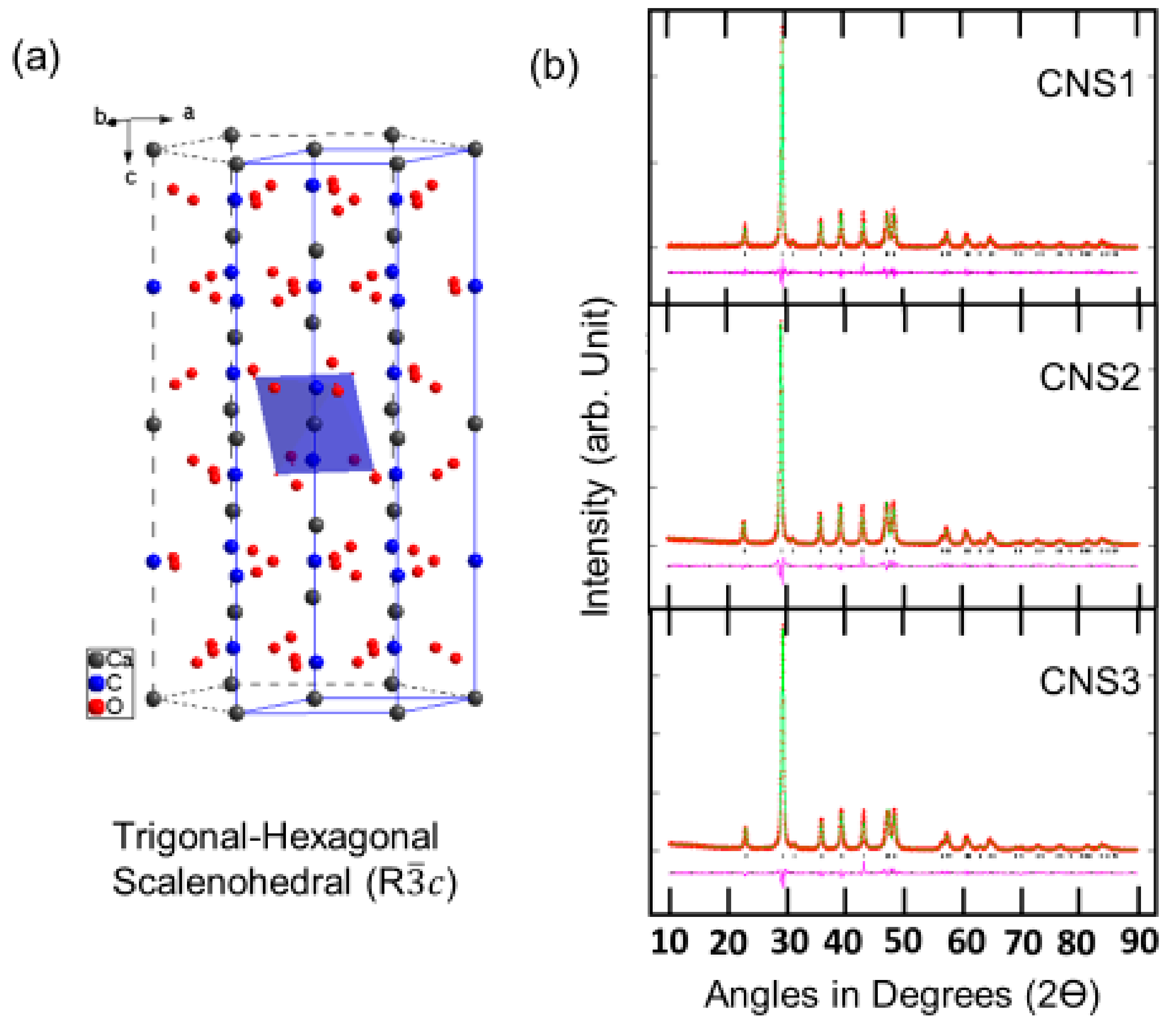 Calcite Nanocrystals Investigated Using X-ray Absorption Spectroscopy
