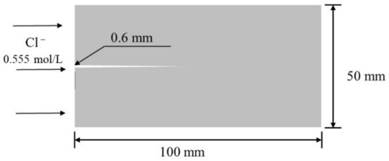 A Numerical Study on Chloride Diffusion in Cracked Concrete