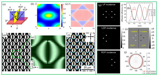A Review of Two-Dimensional Liquid Crystal Polarization Gratings