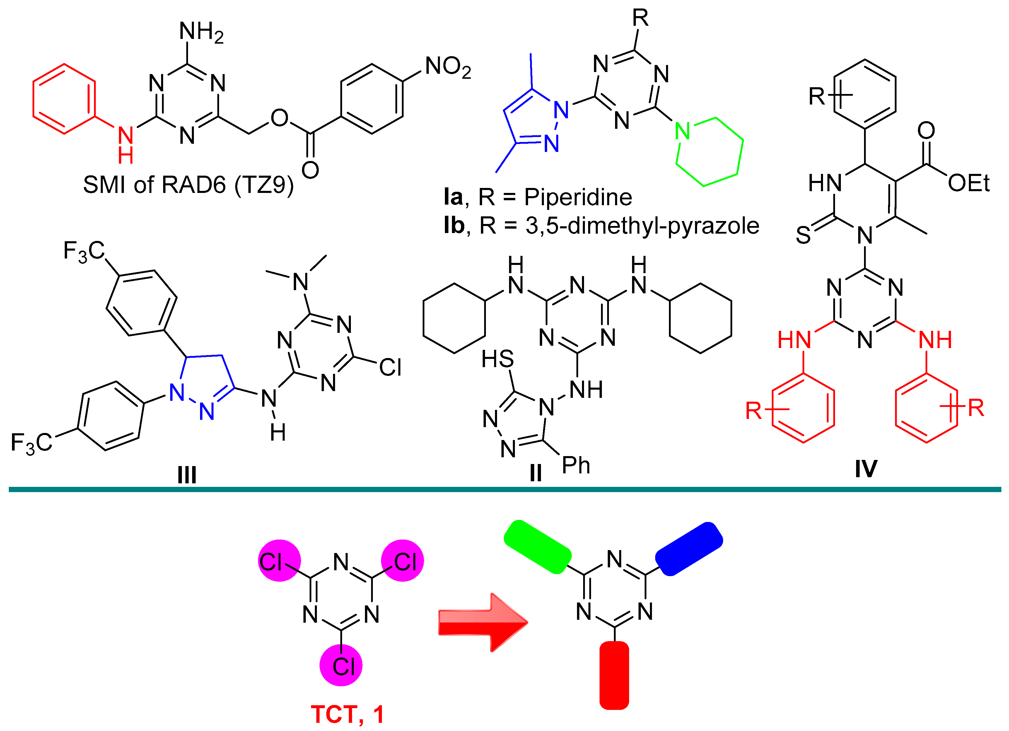 Synthesis, and Molecular Structure Investigations of a New s-Triazine ...