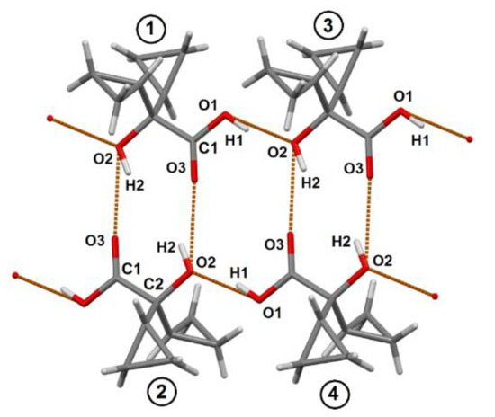 Intermolecular Hydrogen Bonding in Alpha-Hydroxy Carboxylic Acids ...