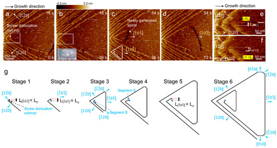 In Situ Liquid-Phase AFM Observation of the Molecular Step Spiral ...