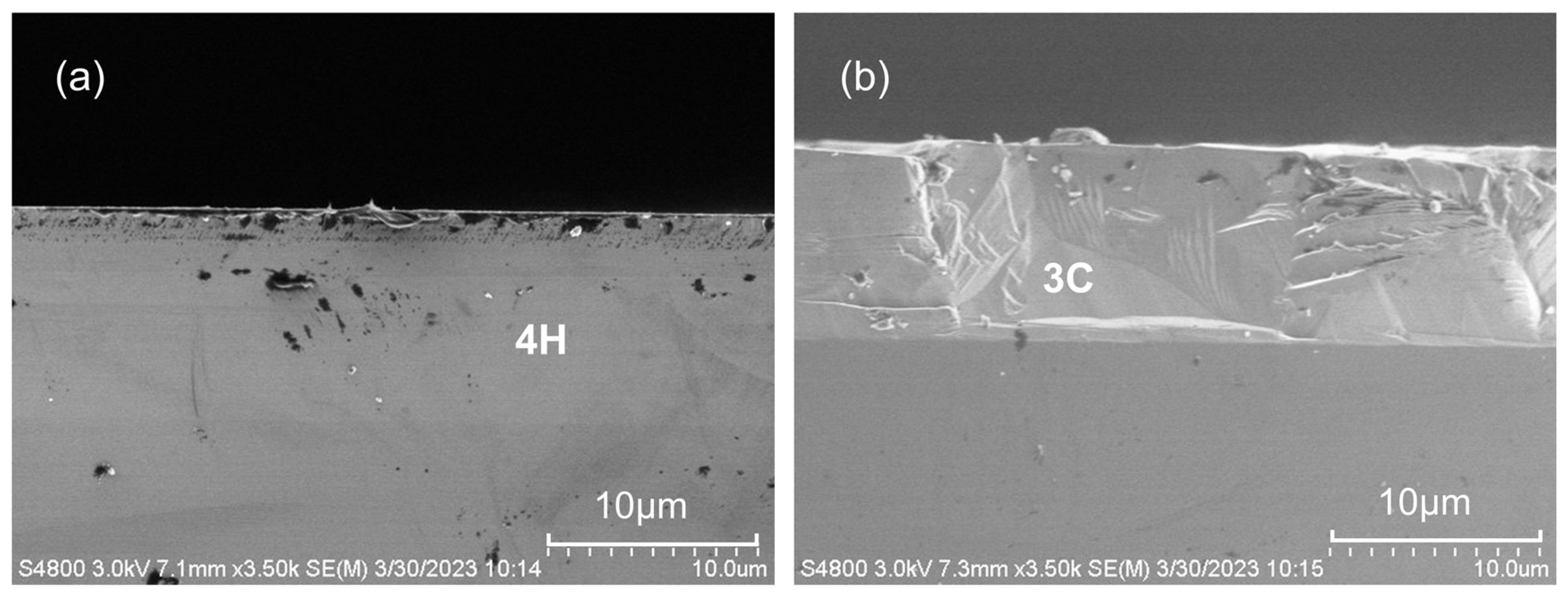 Crystals | Free Full-Text | Layered Epitaxial Growth of 3C/4H Silicon Carbide Confined by ...