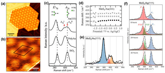 Crystals | Free Full-Text | Raman Spectroscopy of 2D MoS2 Interacting ...