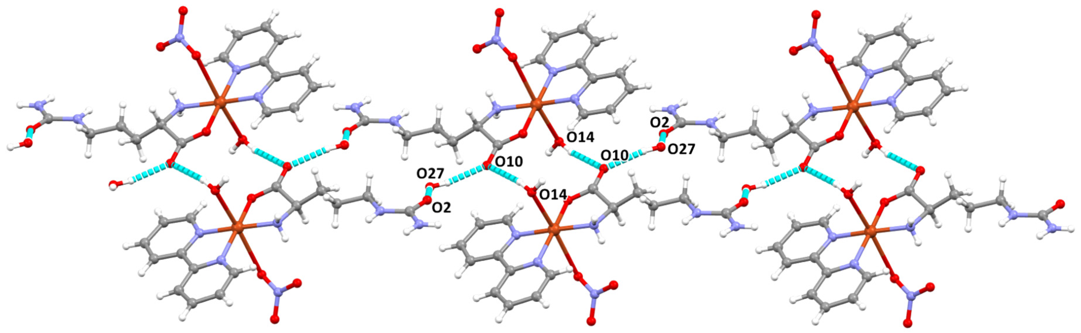 D,L-Citrullinato-bipyridine Copper Complex: Experimental and ...