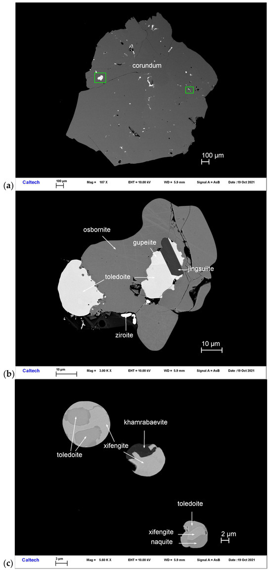 Toledoite, TiFeSi, a New Mineral from Inclusions in Corundum Xenocrysts ...