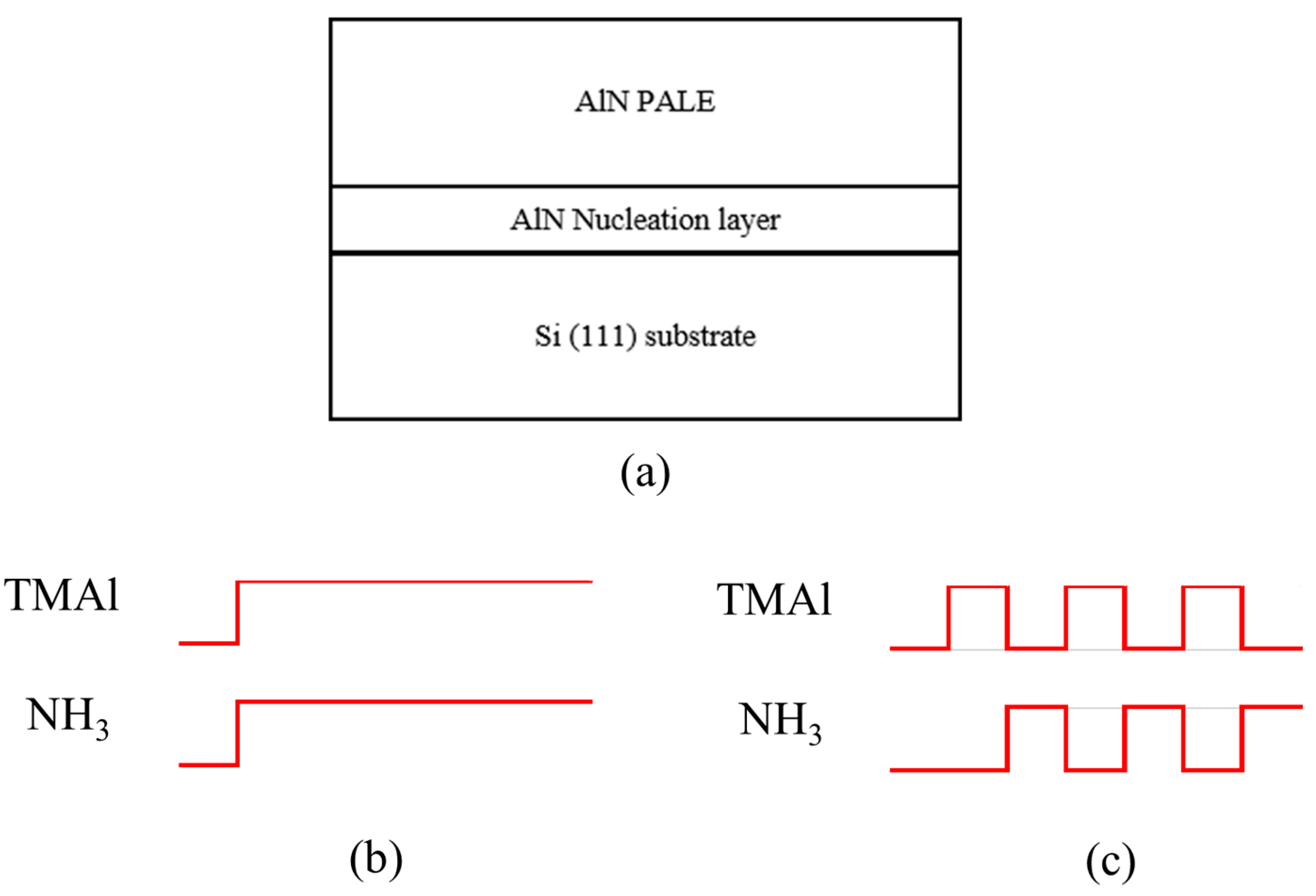 Study of AlN Epitaxial Growth on Si (111) Substrate Using Pulsed Metal–Organic Chemical Vapour ...