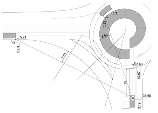 Intersection Sight Distance Characteristics of Turbo Roundabouts