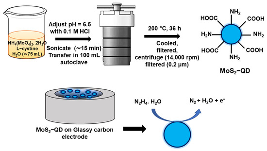 MoS2 Quantum Dot Modified Electrode: An Efficient Probe for ...