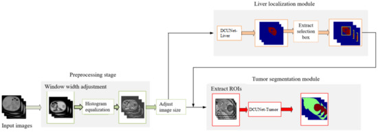 Two-Stage Liver and Tumor Segmentation Algorithm Based on Convolutional ...