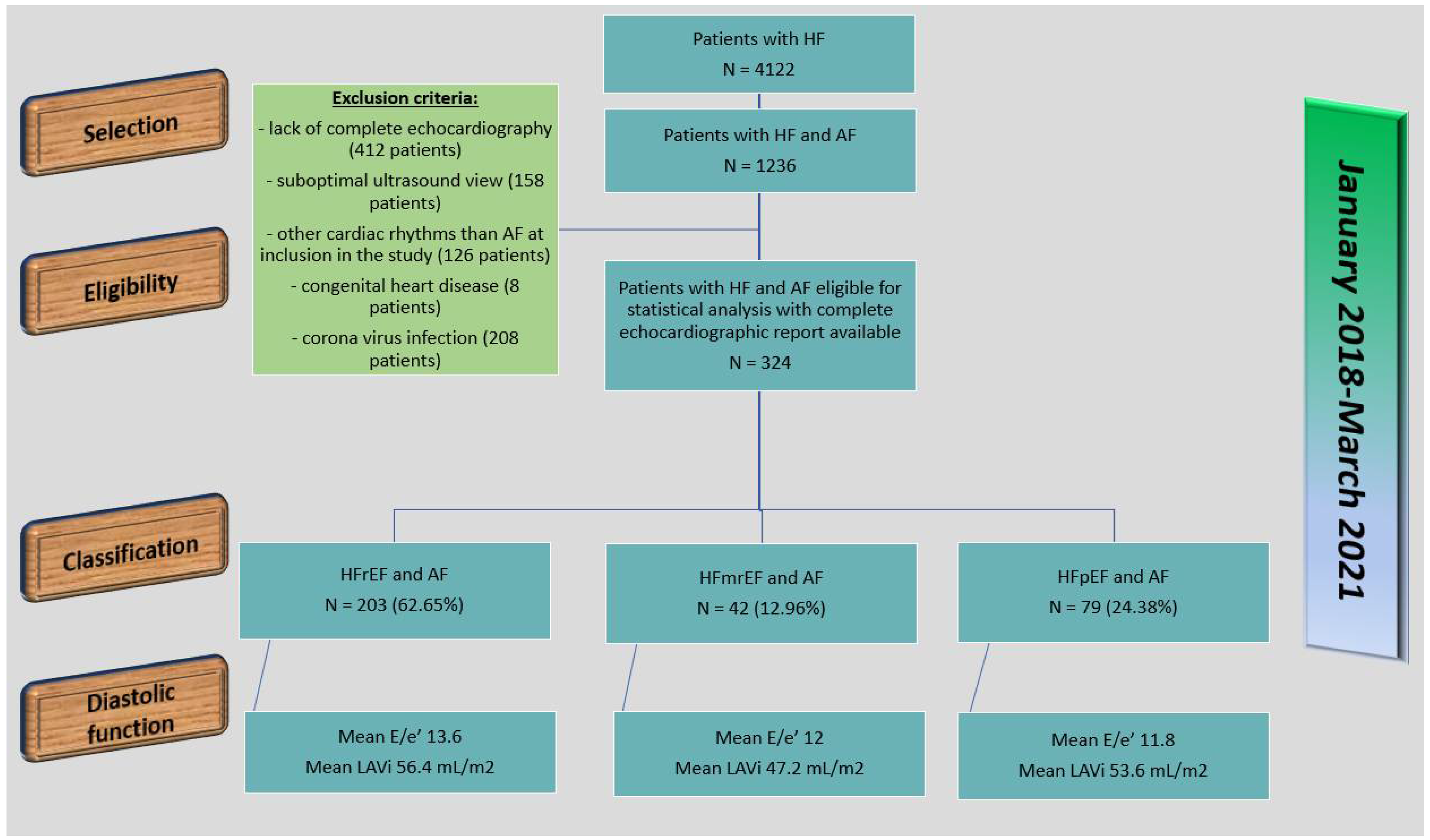 Diastolic Dysfunction Chart