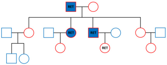 A Familial Case of Multiple Endocrine Neoplasia 2A: From Morphology to ...