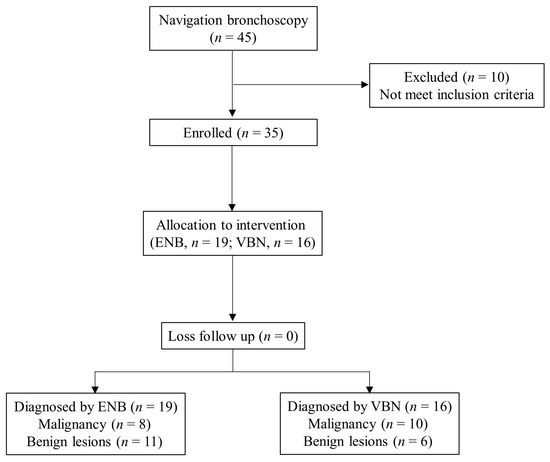 Diagnostic Performance of Electromagnetic Navigation versus Virtual ...