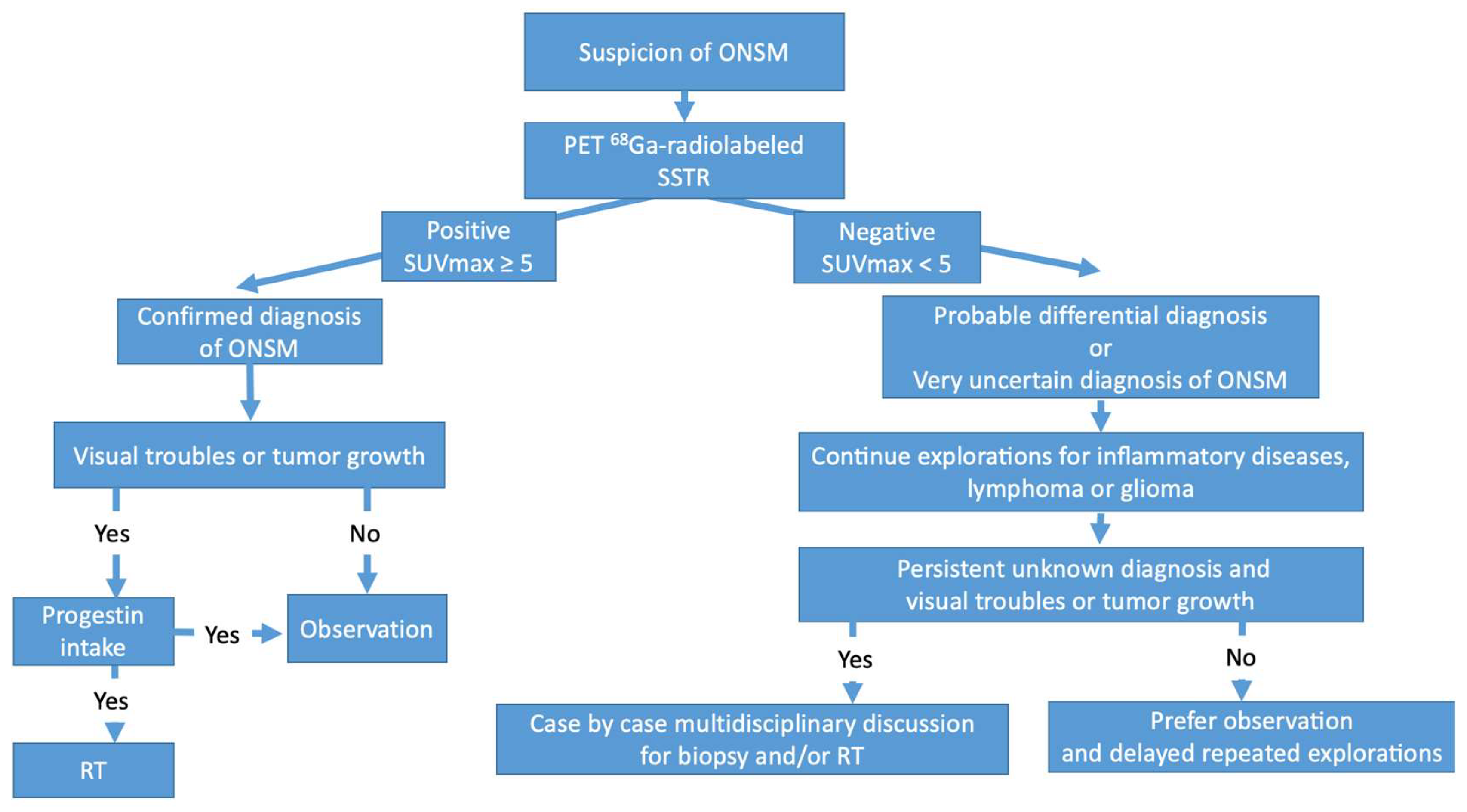 Optic Nerve Sheath Meningiomas: Solving Diagnostic Challenges with 68Ga ...
