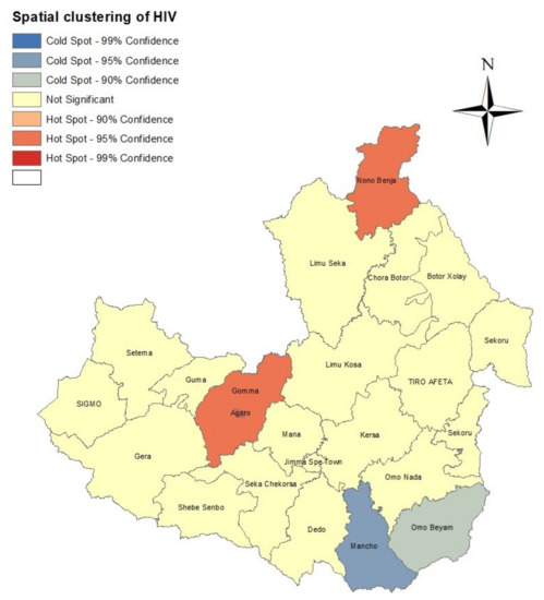 Bayesian Spatial Modelling of HIV Prevalence in Jimma Zone, Ethiopia