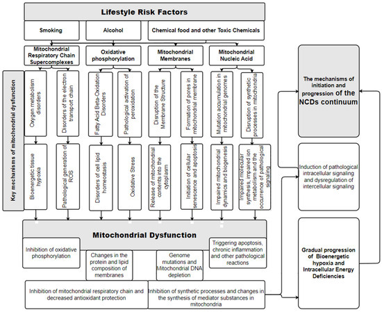 Mitochondrial Dysfunction and Risk Factors for Noncommunicable Diseases ...