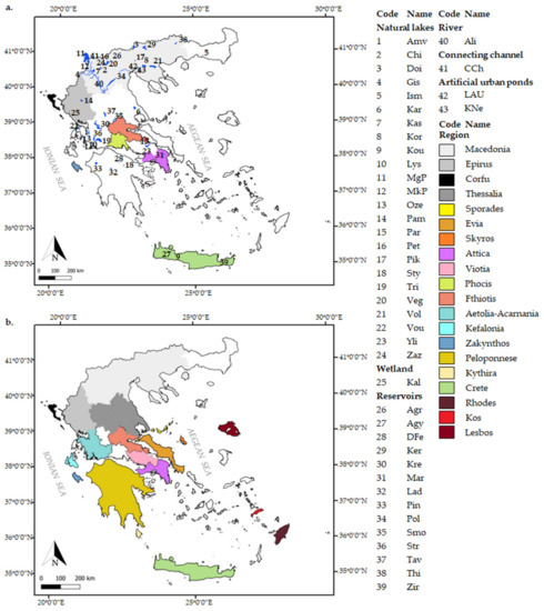 The Inland Cladocera and Copepoda Fauna in Greece