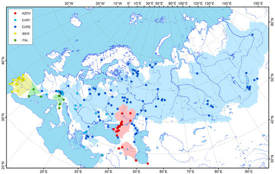 Phylogeography and Genetic Diversity of Duck Mussel Anodonta anatina ...