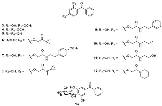 Naturally Occurring Simple Oxygenated Benzophenones: Structural ...