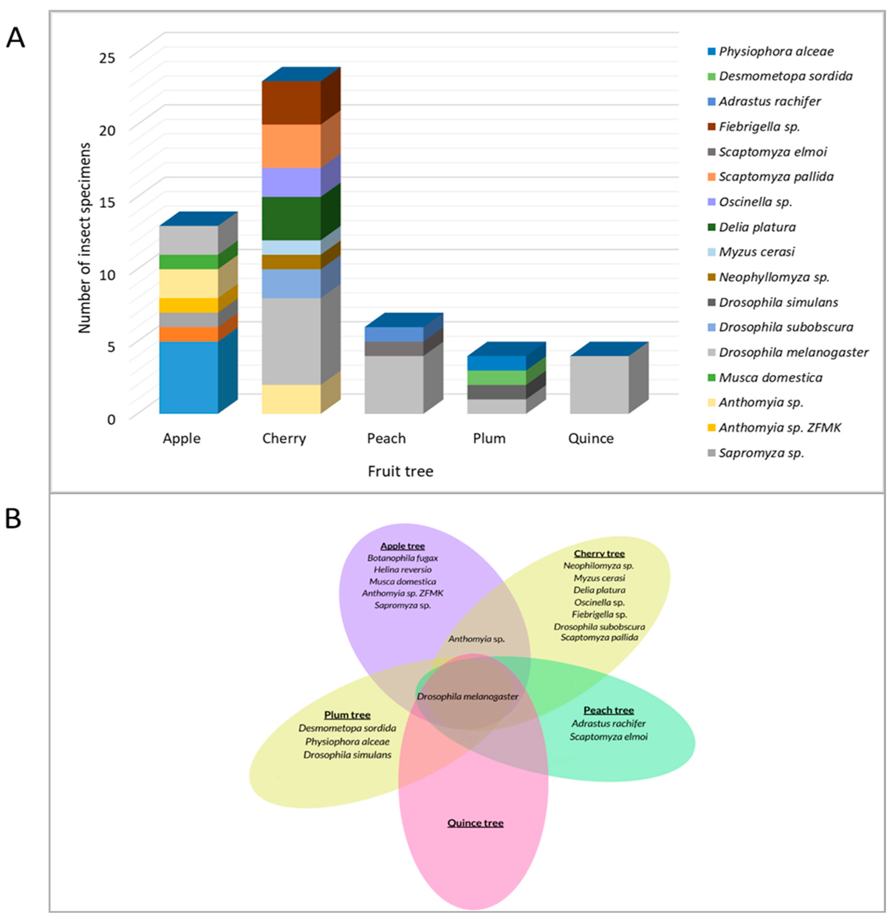 Patterns of Insect Distribution in Fruit Trees of South Romania and ...