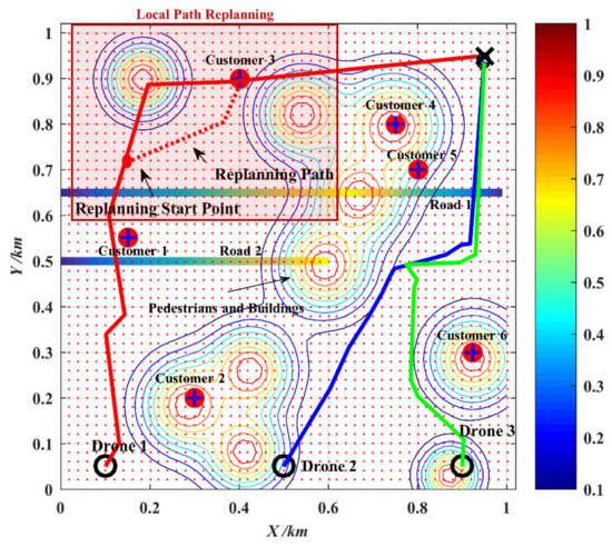 Study of Urban Logistics Drone Path Planning Model Incorporating ...