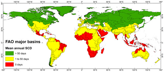 Development of Global Snow Cover—Trends from 23 Years of Global SnowPack