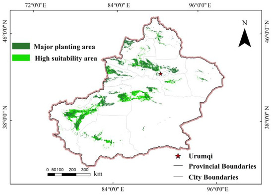 Predicting Ecologically Suitable Areas of Cotton Cultivation Using the ...