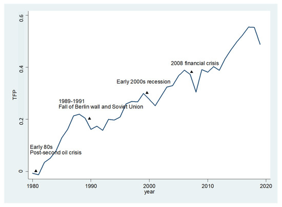 TFP in the Manufacturing Sector: Long-Term Dynamics, Country and ...