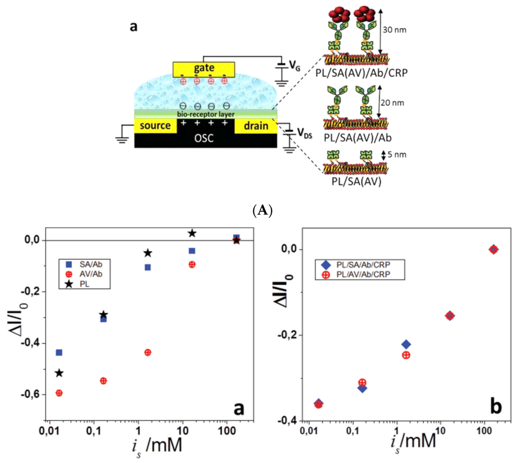 Electrolytic Gated Organic Field-Effect Transistors for Application in ...