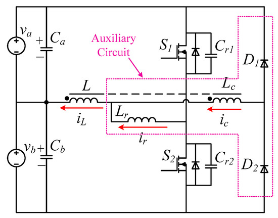 Electronics | Free Full-Text | A ZVS Bidirectional Inverting Buck-Boost Converter Using Coupled ...