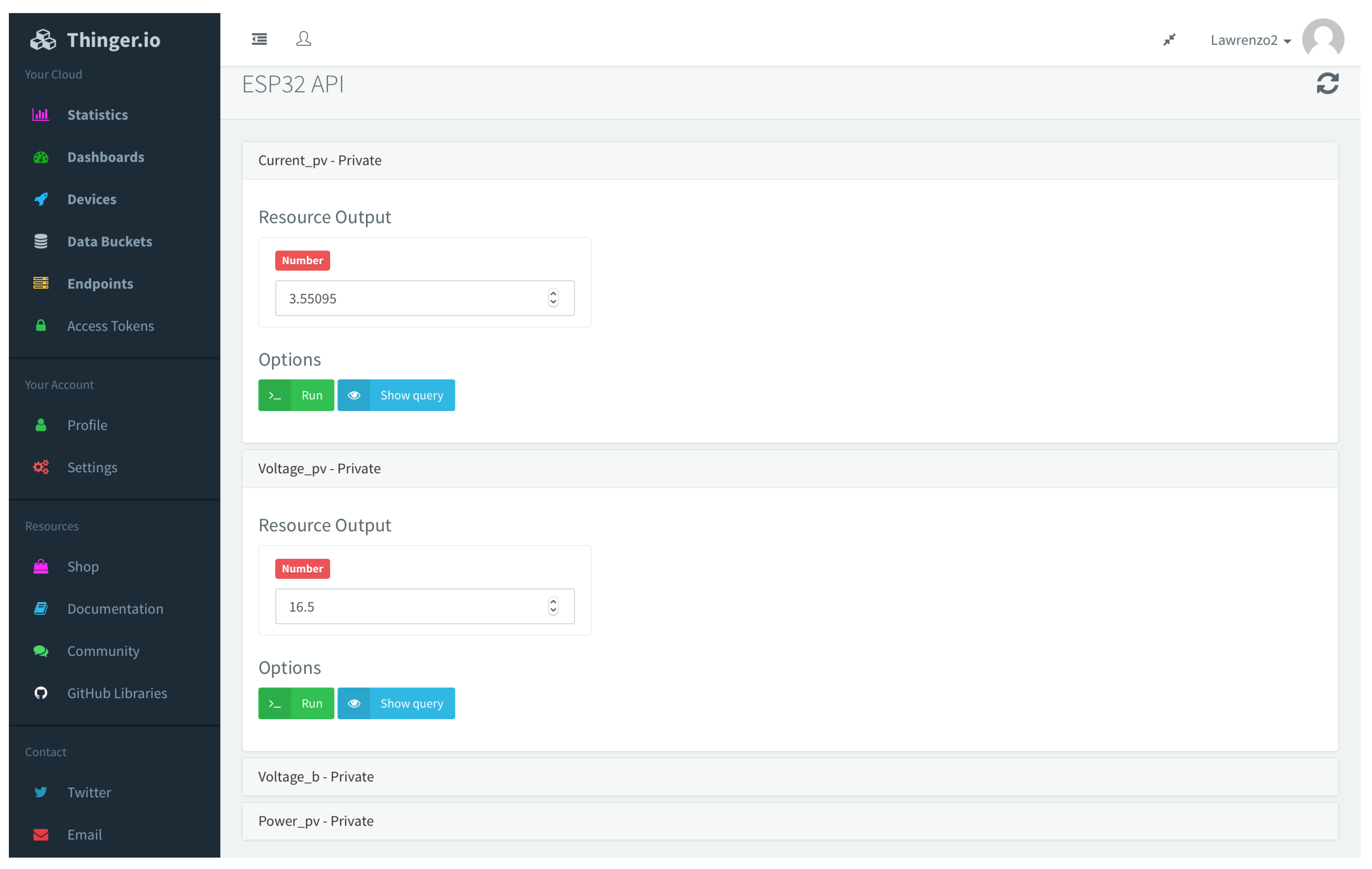 Low-Cost, Open Source IoT-Based SCADA System Design Using Thinger.IO and ESP32 Thing