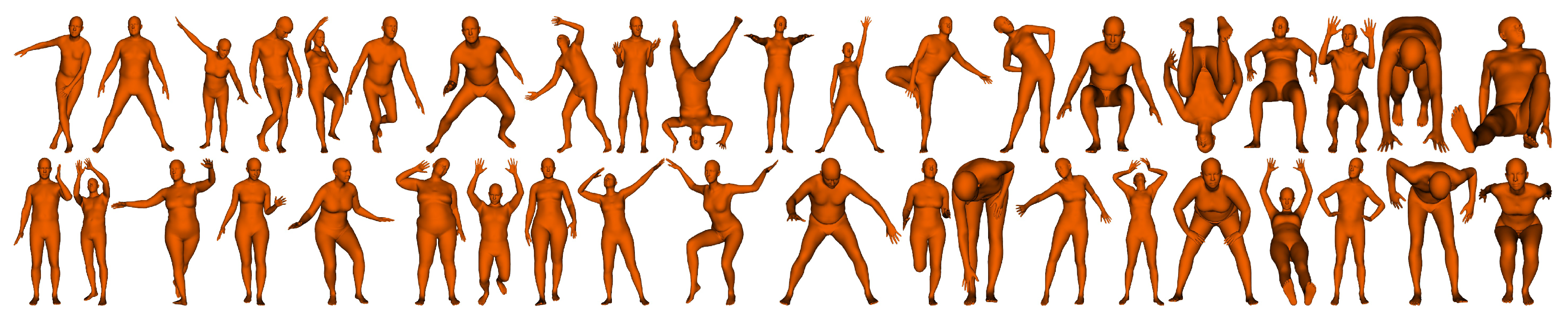 Pose Recognition of 3D Human Shapes via Multi-View CNN with Ordered ...