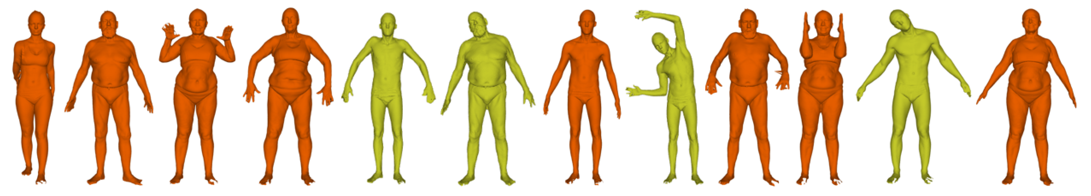 Pose Recognition of 3D Human Shapes via Multi-View CNN with Ordered ...