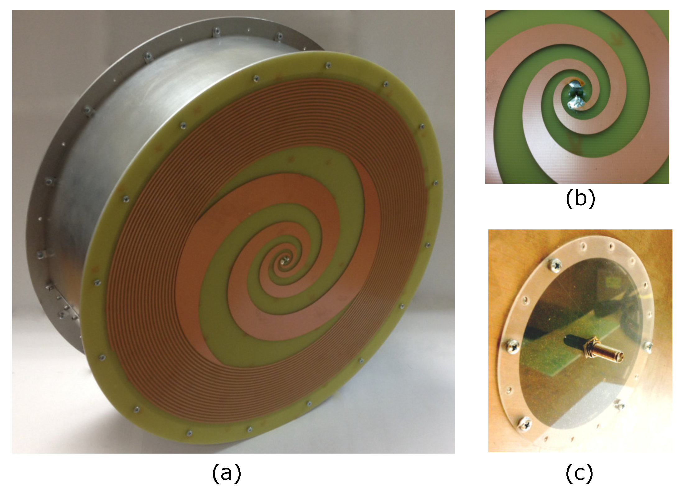 Ultra-Wideband Low-Cost High-Efficiency Cavity-Backed Compound Spiral ...