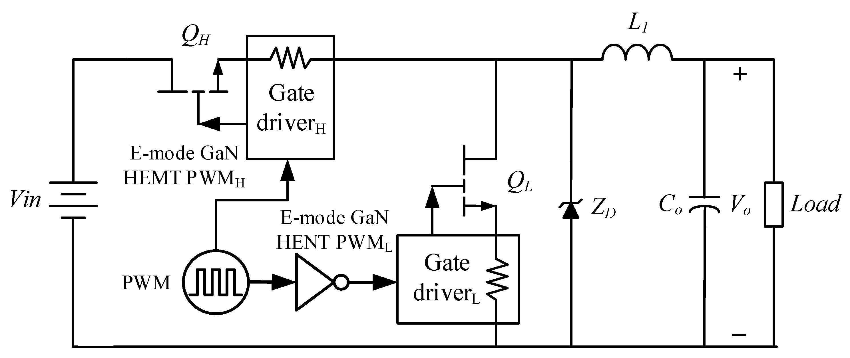 Study on Characteristics of Enhancement-Mode Gallium-Nitride High-Electron-Mobility Transistor ...