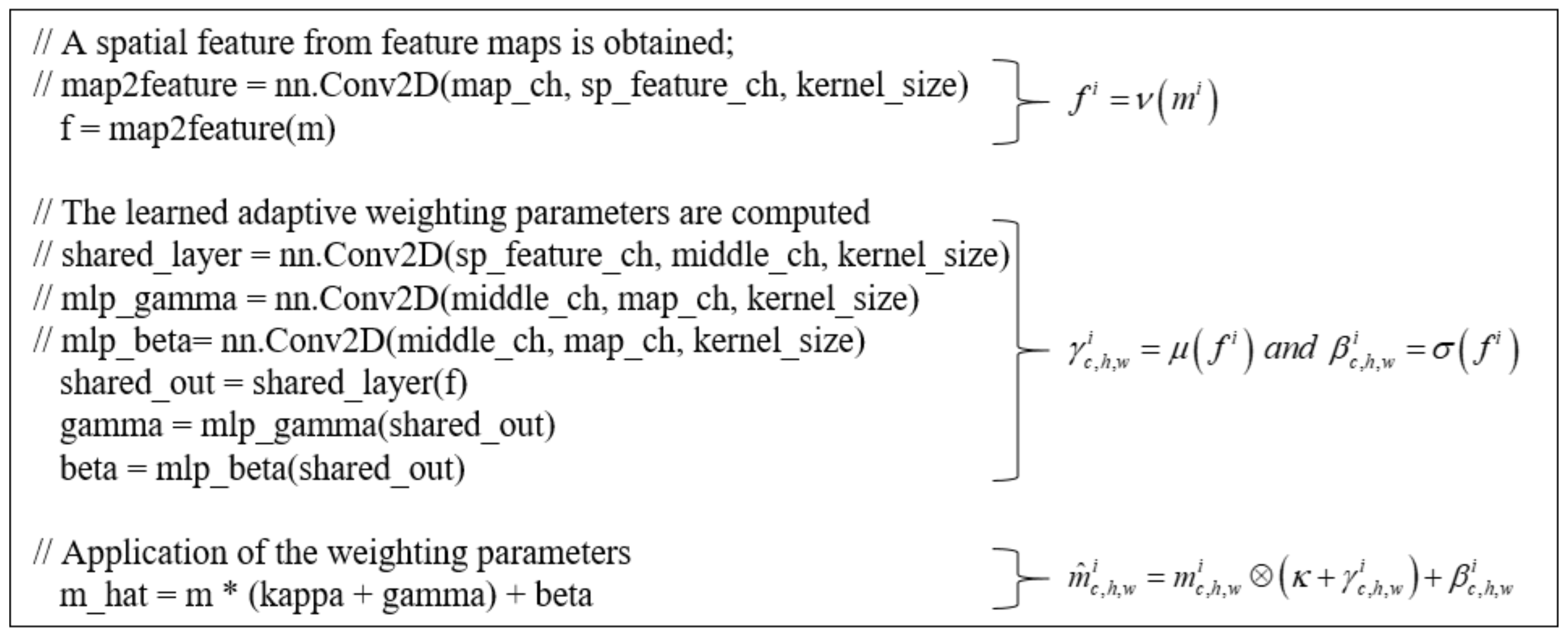 A Self-Spatial Adaptive Weighting Based U-Net for Image Segmentation