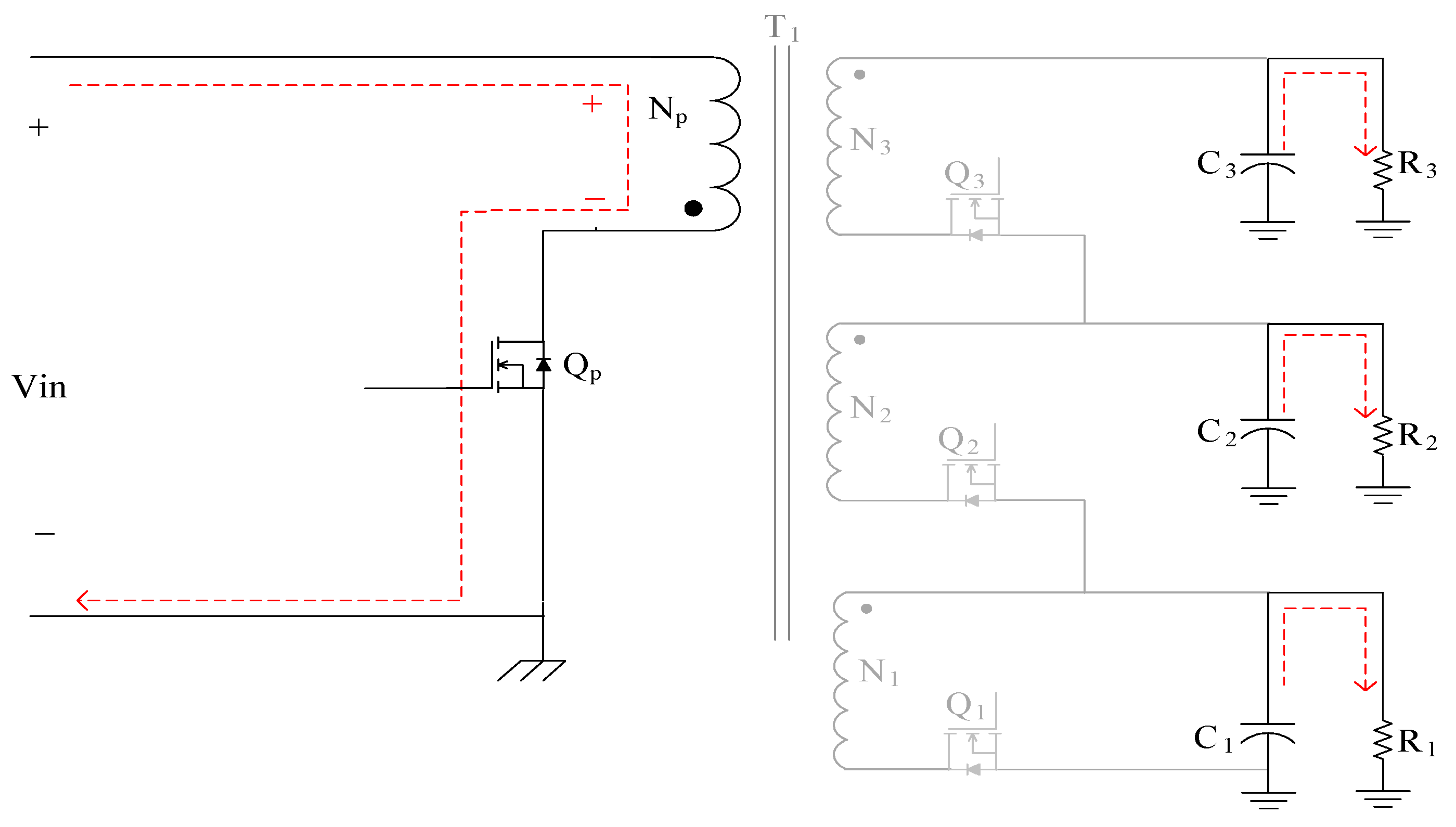 Three-Output Flyback Converter with Synchronous Rectification for Improving Cross-Regulation and ...